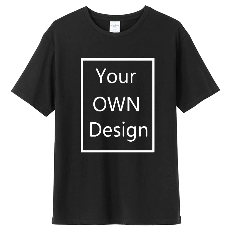 100% Cotton Custom T Shirt - Your OWN Design, Logo, Text, Photos – KataMoon